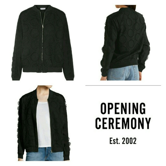 Opening Ceremony | Jackets & Coats | Opening Ceremony Broderie Anglaise ...